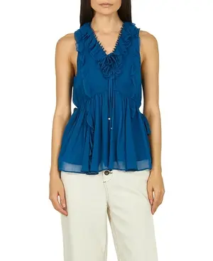 SECRET PON-PON Madison Top - Deep Sea Blue