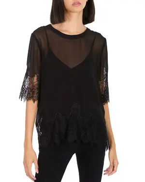 Secret Mission Lace Blouses