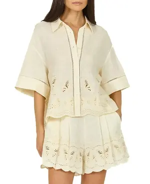 SECRET PON-PON Marlene Top - Antique Creme