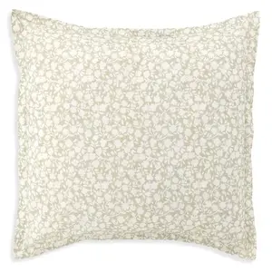 ANNIE SELKE Aria Floral Sham, Euro - Sage