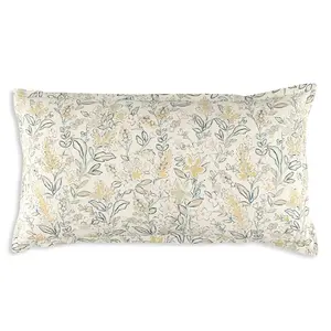 ANNIE SELKE Macie Botanical Sham, King - Blue/green
