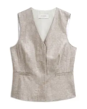 HOBBS LONDON Alessia Linen Vest