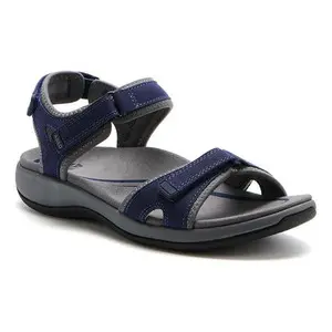 ABEO Goleta Adjustable Strappy Sandals - Navy
