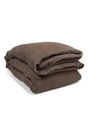 POM POM AT HOME Hunter Duvet Cover - Walnut