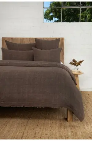 POM POM AT HOME Hunter Duvet Cover - Walnut