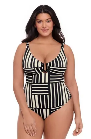 S3 APPAREL U-wire One-piece Swimsuit - Chic Crossing