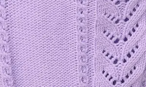 FLORENCE BY MILLS Pointelle Stitch Cardigan - Millie Lavender