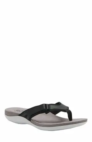 ABEO Oasis Sport Flip Flop - Black - Regular
