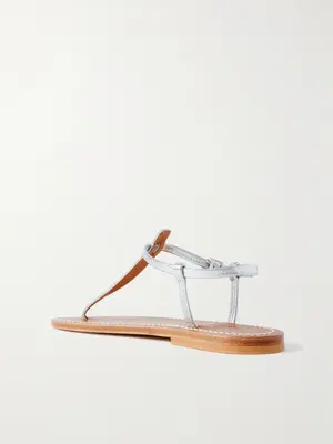 K.JACQUES Picon Metallic Leather Sandals