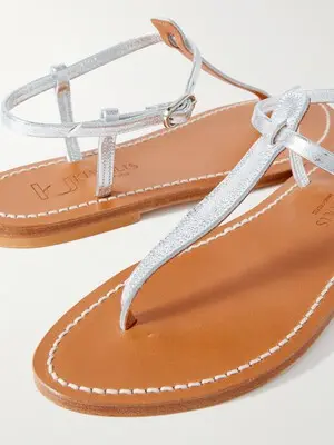 K.JACQUES Picon Metallic Leather Sandals