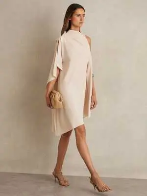 REISS Ellery One-shoulder Mini Dress
