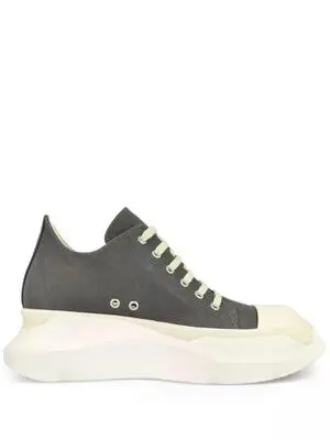 Rick Owens Abstract Low-top Sneakers - Grey