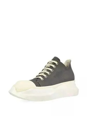 Rick Owens Abstract Low-top Sneakers - Grey