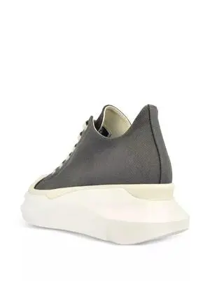 Rick Owens Abstract Low-top Sneakers - Grey