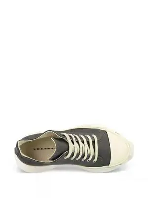 Rick Owens Abstract Low-top Sneakers - Grey