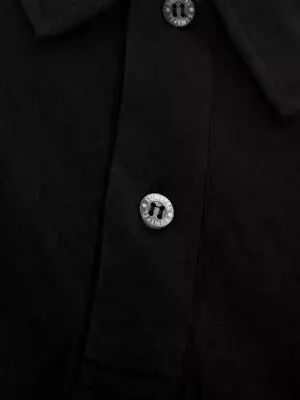 Sunspel Jersey Polo Shirt - Black