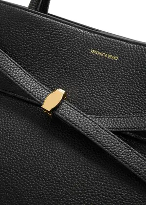 Veronica Beard Large Dash Top Handle Bag - Black