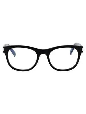 Saint Laurent Saint Laurent Eyewear Optical Glasses 001 Black Crystal Transparent
