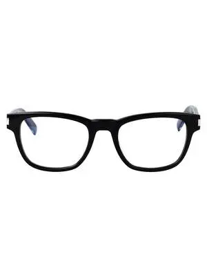 Saint Laurent Optical Glasses 001 Black Crystal Transparent