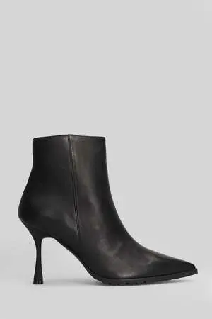 FRATELLI RUSSO High Heel Ankle Boots - Black