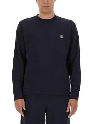 Paul Smith Zebra Sweatshirt - Blue