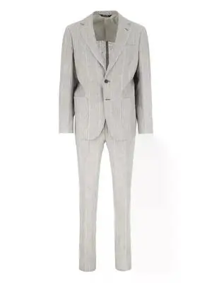 COLAMARINO Linen Single-breasted Suit