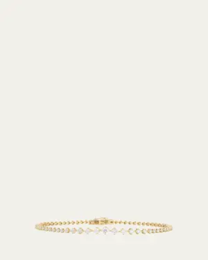 Lana Jewelry Flawless Graduating Diamond Tennis Bracelet