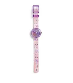 FLIK FLAK Cutie Kitty Watch - Pink