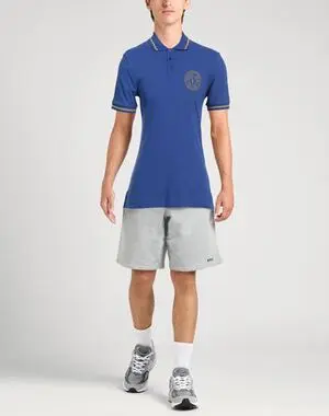 Versace Polo Shirt Size Cotton, Polyester, Elastane, Metallic Polyester
