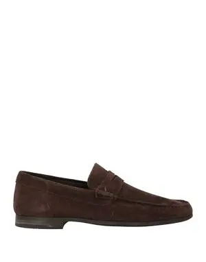 MOORER Leather Penny Loafers