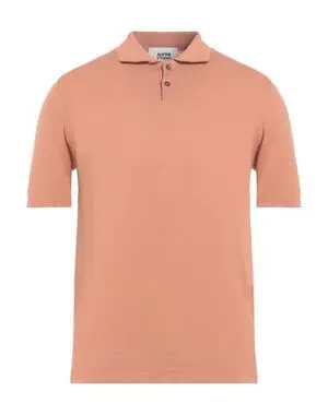 Alpha Studio ALPHA STUDIO Knitted Tie-Dyed Cotton Polo Shirt Mandarin