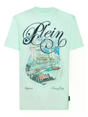 Philipp Plein Racing Car T-shirt - Green