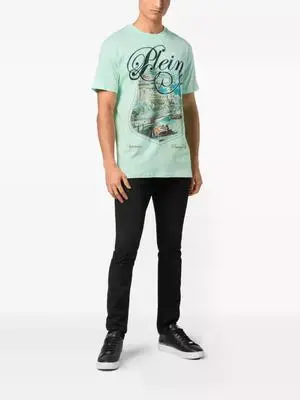 Philipp Plein Racing Car T-shirt - Green