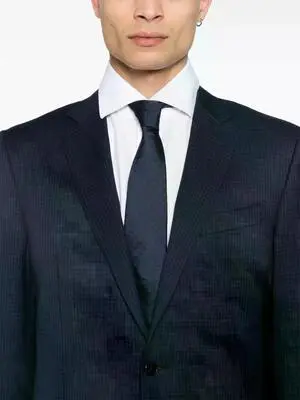 Canali Checked Suit