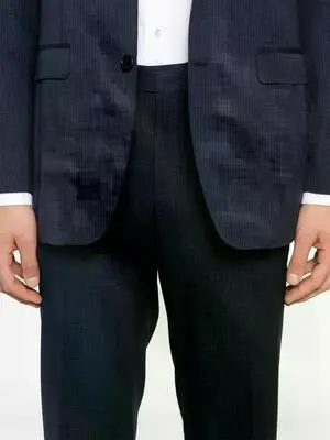Canali Checked Suit