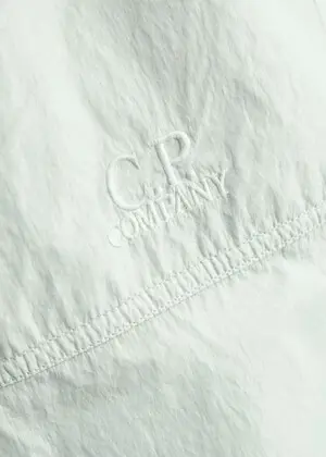 C.P. COMPANY Logo Embroidered Shell Overshirt