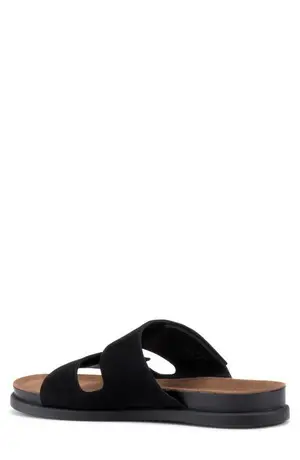 VAGABOND SHOEMAKERS Kevin Leather Strap Slide Sandals - Black