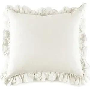 POM POM AT HOME Large Charlie Accent Pillow - Cream
