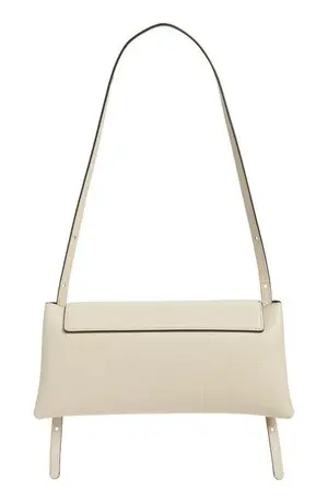 REE PROJECTS Elieze Leather Clutch - Beige