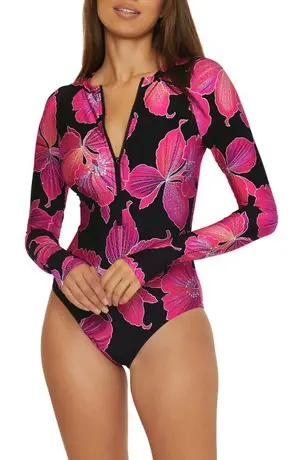 Trina Turk Long Sleeve Swimsuits