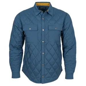 MOUNTAIN KHAKIS Belton Quilted Shirtjac - Faded Indigo