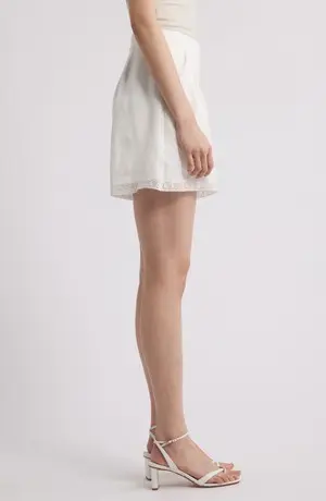 Kobi Halperin Embroidered High-waist Shorts