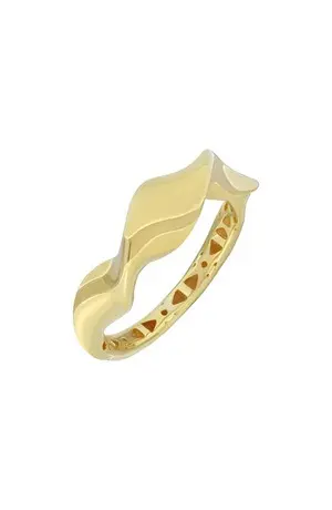 Bony Levy 14k Gold Wavy Band Ring - 14k Yellow Gold