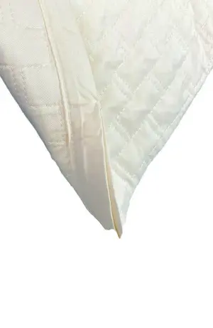 BEDVOYAGE Luxury 100% Viscose Cooling Quilted Brick Coverlet - Ivory