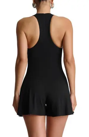 Naked Wardrobe Smooth Racerback Romper