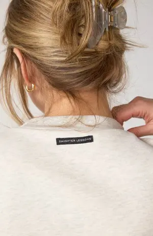 DAUGHTER LESSONS Love Crew - Grey