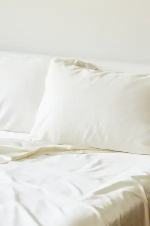BEDVOYAGE Luxury 100% Viscose Cooling Pillowcase Set - Ivory