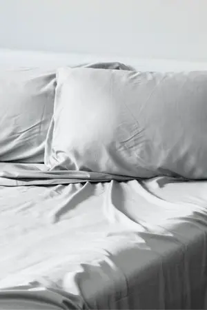 BEDVOYAGE Luxury 100% Viscose Cooling Pillowcase Set - Stone