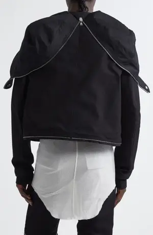 Rick Owens Headon Crop Parka