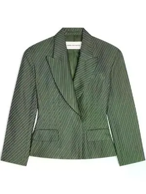 Dries Van Noten Single-breasted Striped Blazer
